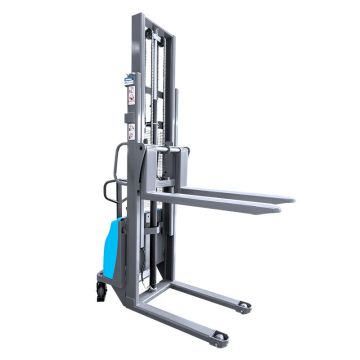 Quality Wireless Semi Electric Pallet Stacker 2t Lifting Stacker Self Lifting for sale