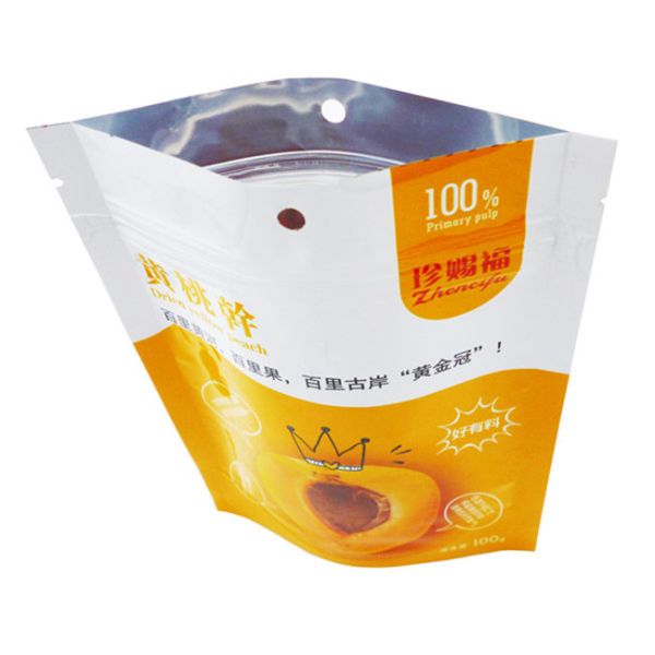 Quality Custom printed packaging plastic bag biscuit packaging With Logo Food Packaging Zip Lock Pouch for sale