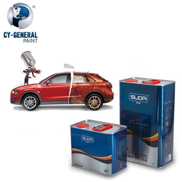 Quality Polyurethane Solvent Car Clearcoat Acrylic Auto Clear Coat Paint for sale