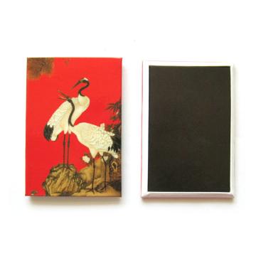 Personalized Flat Picture Fridge Magnets Print On Crane / Dragon Fashional