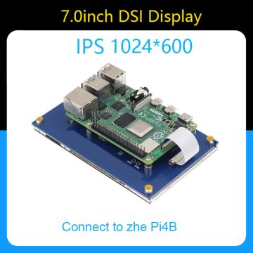 Quality 7.0 Inch Capacitive Touch Raspberry Pi Module 102*600 MIPI DSI LCD Module for sale