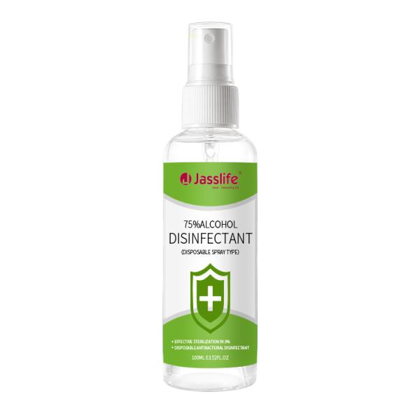 Quality Office 100ml Alcohol Disinfectant Spray / Portable Alcohol Hand Spray for sale