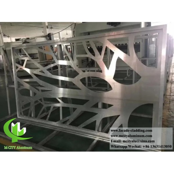 Quality Powder Coated Perforated Aluminum Cladding Panel 1200x2400mm for Metal Facade for sale