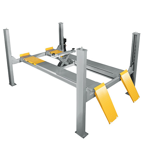 4000kg 4 post car lift with wheel alignment function