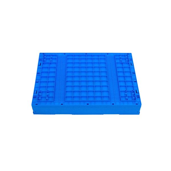 Quality Attached Lids Larger Volume Plastic Collapsible Tote Boxes Stronger and for sale