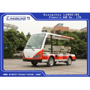 Quality Multiple Purpose 8 Seater Electric Shuttle Bus Light Weight Superior Cruising for sale