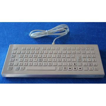 Quality 95 Keys Desktop Metal PC Keyboard With Numeric Keypad And Function Keys for sale
