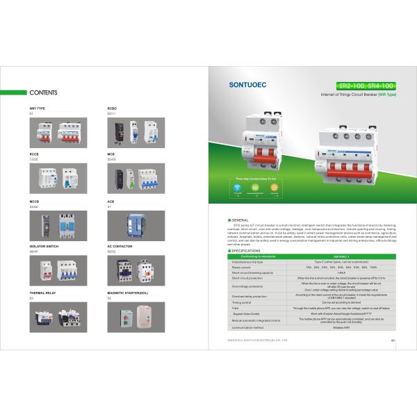 Quality Remote Control Reclosing Wifi 16A MCB Circuit Breaker for sale