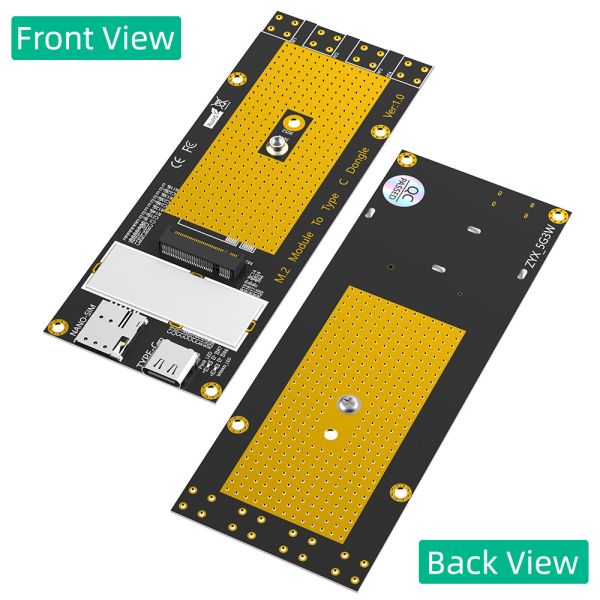 Quality Custom M.2 NGFF To Type C USB 3.0 Adapter For GM800 SIM8200 Module for sale