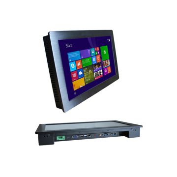 Quality 18.5" LCD Industrial Panel PC 5 Wire Resistive Touch Screen Celeron J1900 for sale