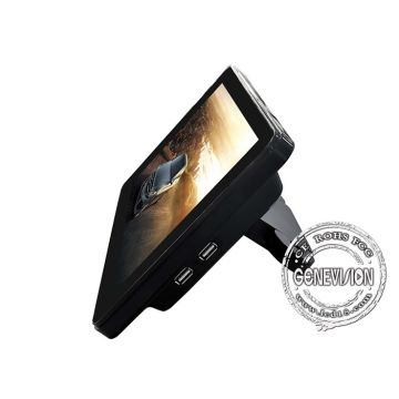 Quality 10.1" IPS Panel Plastic Touch Screen Taxi Headrest Monitor Android Digital for sale