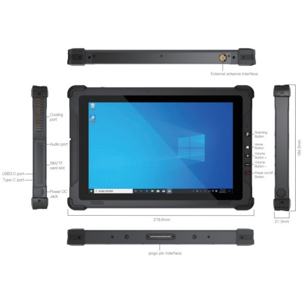 Quality ODM/OEM 10 inch Capacitive Screen Industrial 4G NFC Tablet Computer for Warehouse for sale