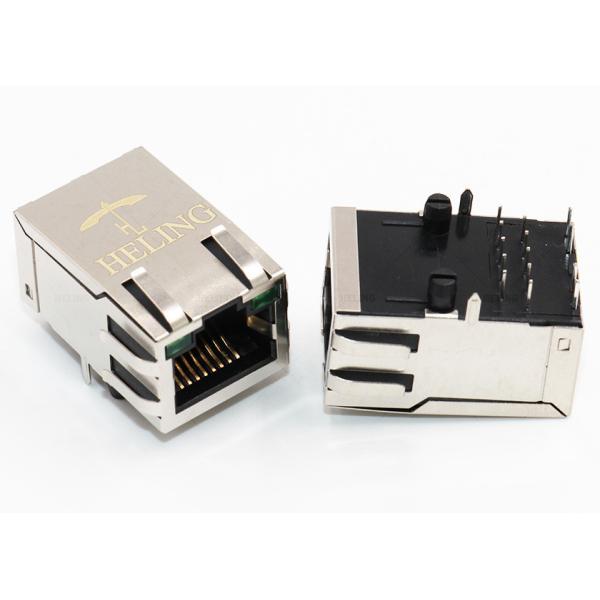 Quality R / A 1000 Base - T Integrated Magnetics RJ45 , Ethernet Lan RJ45 Connector for sale