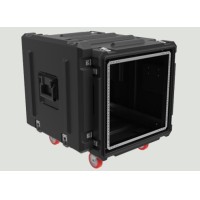 Quality 120KG IP65 Shock Racks Absorber Rack Box 4 Wheels Skb 10u Rack Case for sale