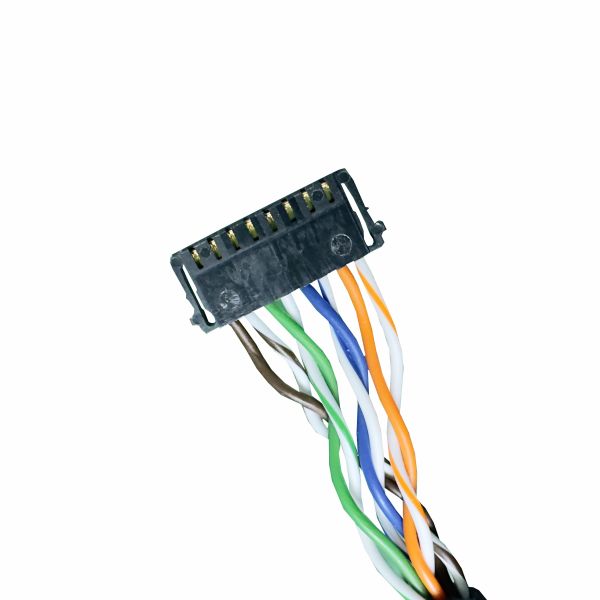 Quality 0.97m Length Industrial Cable Assemblies Wire Harness Custom Shielding Bushing for sale