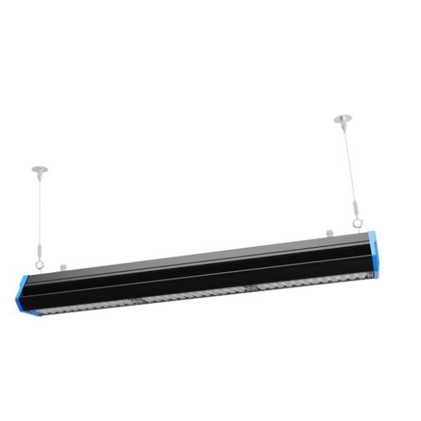 Quality DUALRAYS HB6 2ft 100W IP65 140LPW Aluminium LED Linear Highbay for Warehouse Aisle with 30° |60° | 90° | 120° | 30*70° | 80*155 | 60*90° Beam Angle Optional for sale