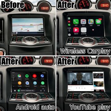 Quality Nissan 370z Z34 Carplay Android auto carplay interface Box 8+128 Android 13 OEM for sale