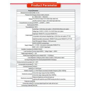 Quality 0.5-100m Range UNIVO Explosion-proof Liquid Level Sensor for Liquid Level for sale