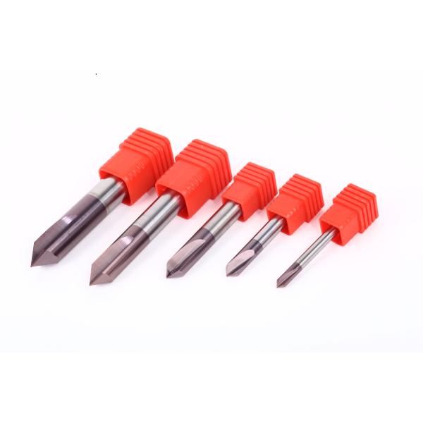 Quality 5mm Shank Diameter Chamfer Mill With 50-100mm Overall Length for sale