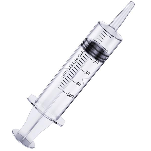 Quality 50ml Liquid Pet Measuring Disposable Plastic Syringe for sale
