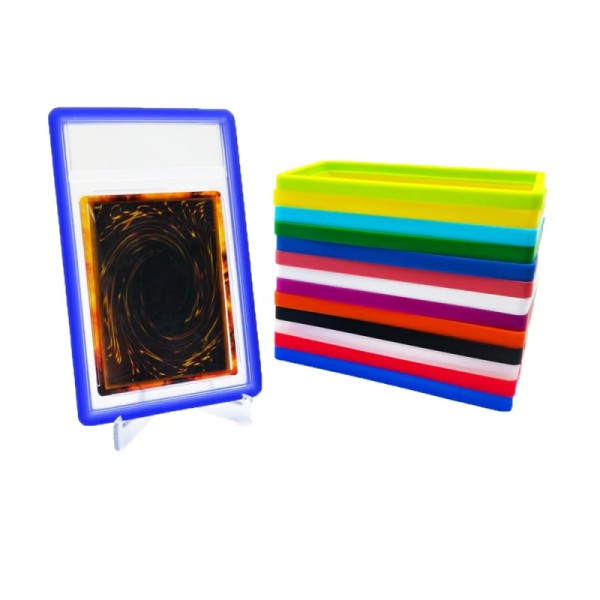 Quality Premium Card Slab Bumper Guard Graded Card Silicone Shield Slab Protector Perfect Fit for PSA Slab Bumper for sale