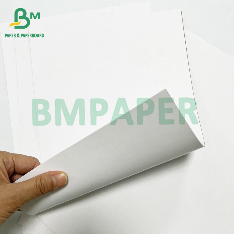 300gsm Recycled Pulp Smooth Double Side Coated White Board Duplex Board