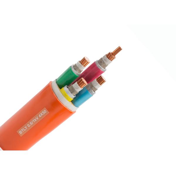 Quality IEC60502 Standard Electrical Mineral Insulated Power Cable Fire Resistant for sale
