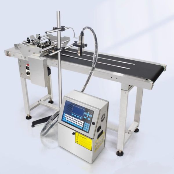 Quality 120w High Speed Full Automatic Dater Printer Coder Used Feeder Paging Machine for sale
