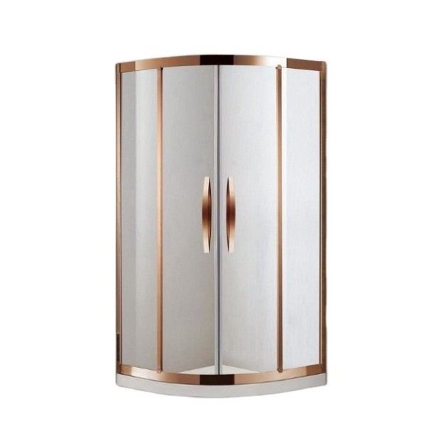 Quality Black Stainless Steel Multifunction Shower Room Door Enclosure with Waterproof Design for sale