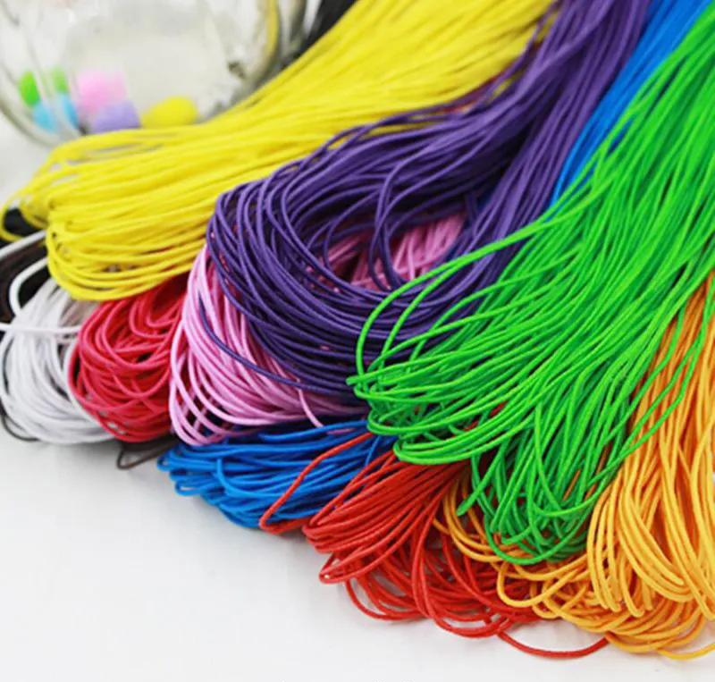 High Strength Elastic Bungee Shock Cord 4mm 5mm Black Bungee Rope