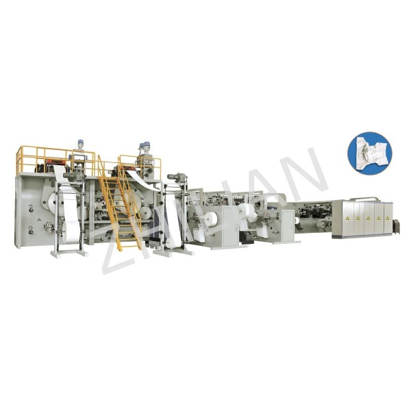 Quality Customized Baby Diaper Making Machine Full Width Waistband Type for sale