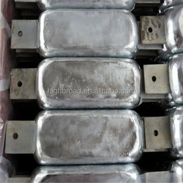 Quality Feature Rich Magnesium Anode AZ /HP Alloy Anode Supported SOFCs For Subsea Underground Steel Pipes for sale
