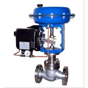 Quality Thermal Insulated Pneumatic Diaphragm 2 Way Globe Control Valve For Regulating for sale