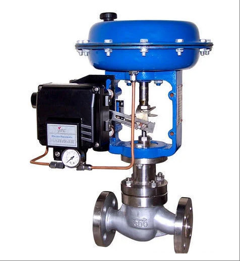 Quality Thermal Insulated Pneumatic Diaphragm 2 Way Globe Control Valve For Regulating for sale