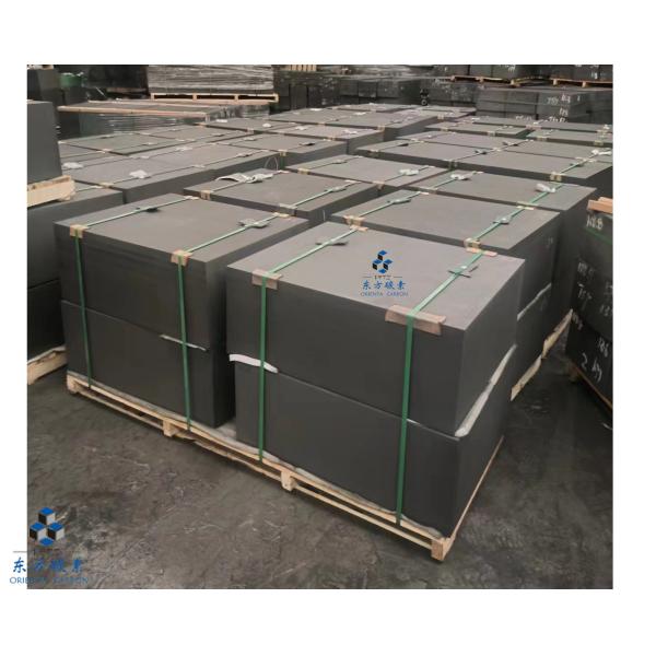 Quality 12µm Grain Size Isostatic Heating Element Graphite Blocks High Chemical for sale