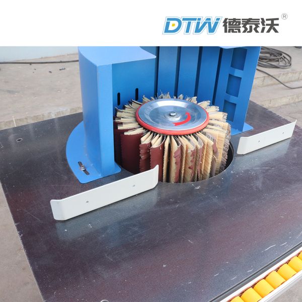 Quality DTW Cabinet Brush Sanding Machine DTL-20DX Wood Brush Sander for sale