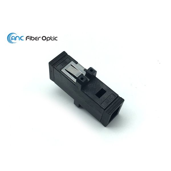 Quality MTRJ To MTRJ Optical Fiber Adapter Duplex Channel With SC Simplex Mounting Hole for sale