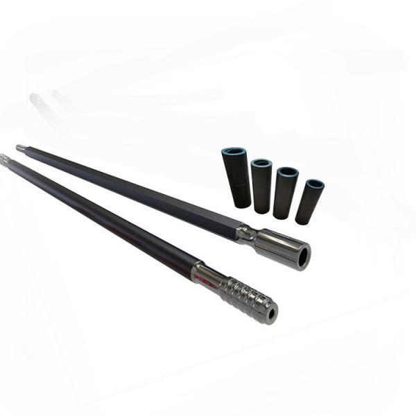 Quality R35 Threaded Drill Bit Extension Rod For Face Drilling Bolting for sale