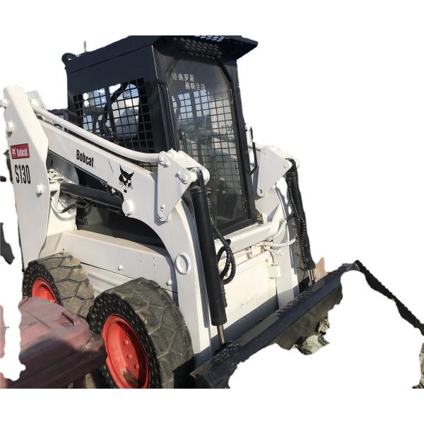 Quality Hydraulic Bob S130 Skid Steer Loader Construction Machinery with YUNNEI Engine 55kw for sale