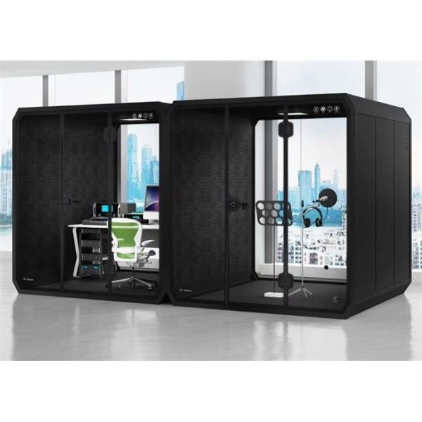 Quality Movable Portable Soundproof Booth For Public Working Area for sale