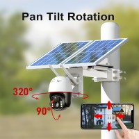 Quality Solar SD Card 4g Ptz Cctv Camera 4g Solar Bullet Camera for sale