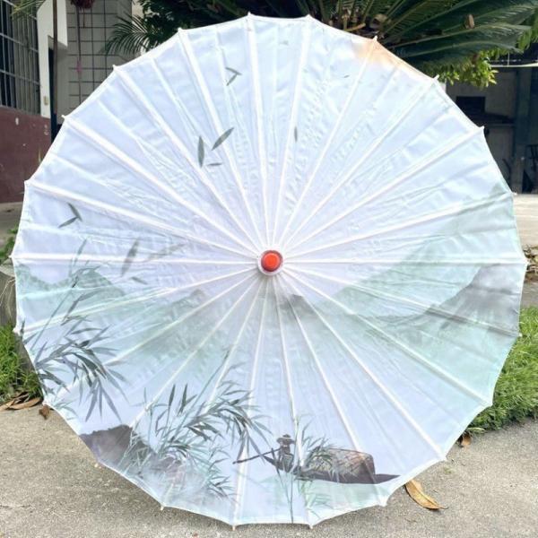 Quality Customized Printing Chinese Paper Parasol Umbrella Perfect for Wedding Decoration for sale
