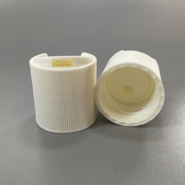 Quality Non Dripping 24mm Flip Top Plastic Bottle Caps For Skin Care Bottle for sale