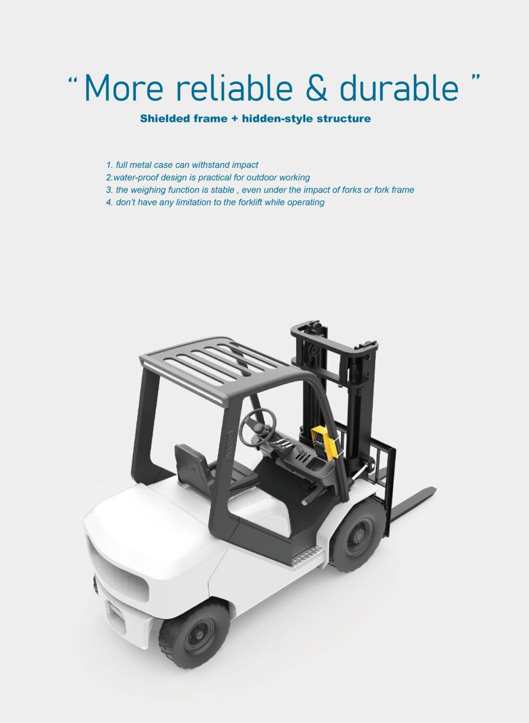 Working Voltage 12-36V Forklift Scale