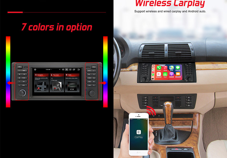 BMW E53 OEM Car Radio Wifi Bluetooth 4G Support Wireless Carplay Mirror Link