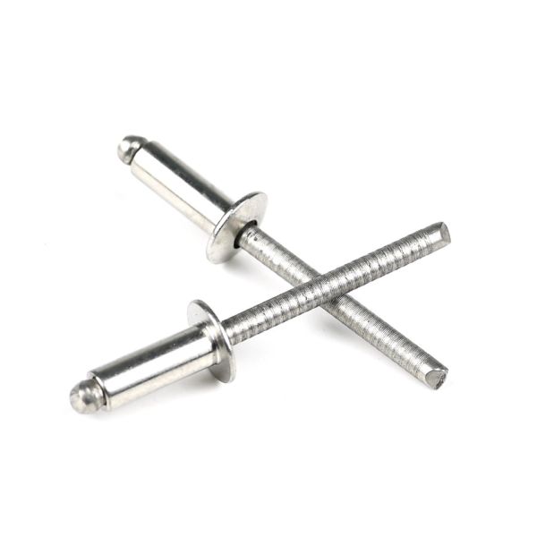 Quality Ss 316 Stainless Steel Countersunk Domed Head Open Type Blind Rivet for Light Steel Housing for sale