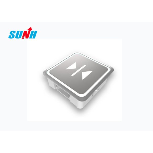 Quality New Design Elevator Door Buttons Square Push Button DC24V DC12V White Light for sale
