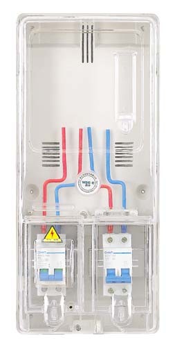 Quality Digital Polycarbonate Meter Box / Power Meter Box Cover 1 Way External Usage for sale