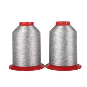 Quality 100D/3 Carbon Fiber Anti Static Thread Conductive Yarn Twisted Sewing for sale