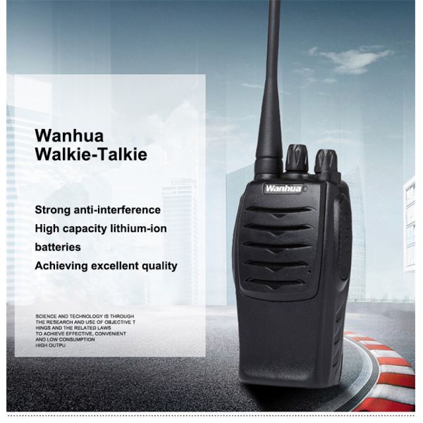 Quality Wanhua WH27 Long Range Walkie Talkie Two-way Radio with -30 60°C Temperature for sale